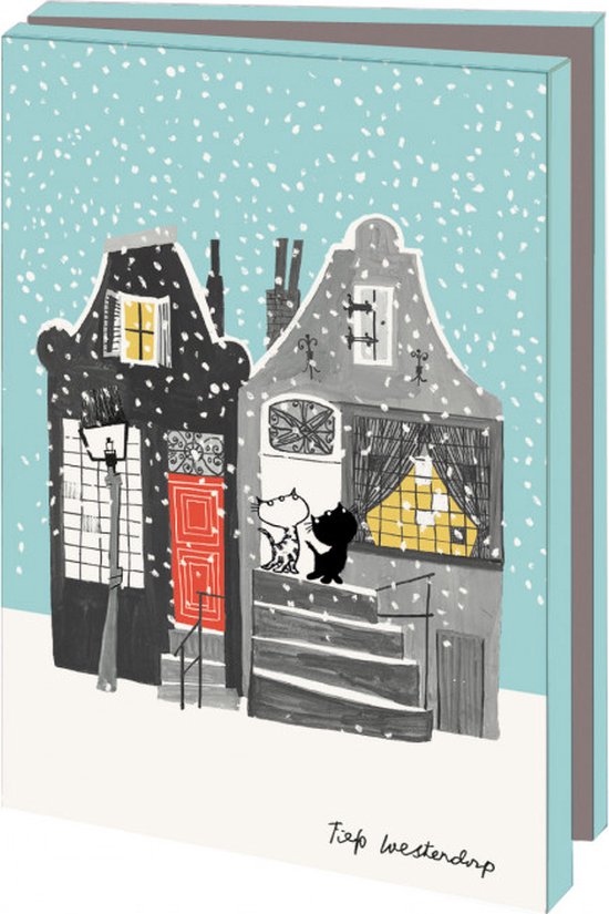 Bekking & Blitz - Kerstkaartenmapje - Set Kerstkaarten - Kunstkaarten ...