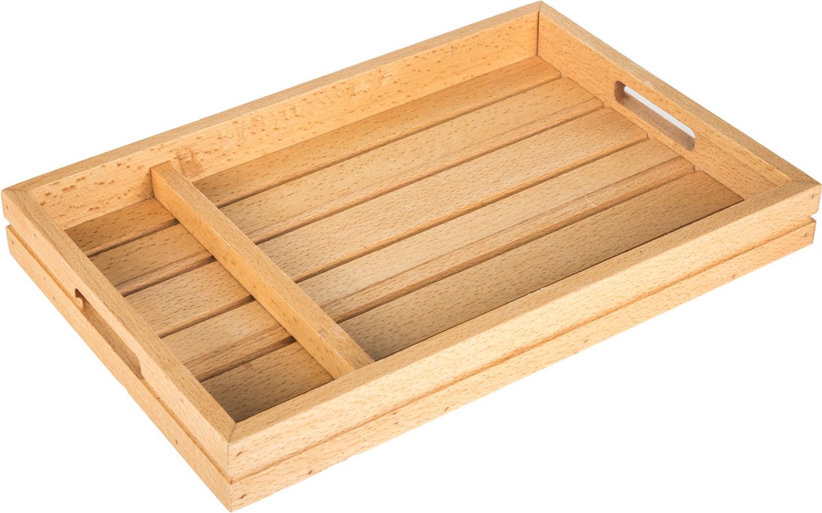 Joy Kitchen houten dienblad brocante decoratie | houten serveer plateau ...