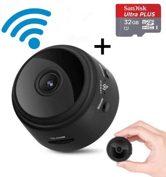 Noiller Verborgen wifi camera met app - Wifi camera - Spy camera ...