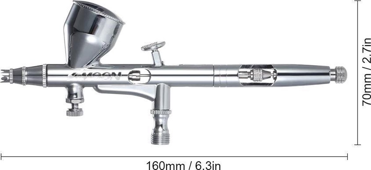 Airbrush Set - Verfspuit - Airbrush Pistool - Verfpistool ...