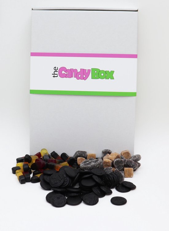 Snoep drop mix pakket & Snoepgoed doos - The Candy Box - Wheelie - 0,5 ...