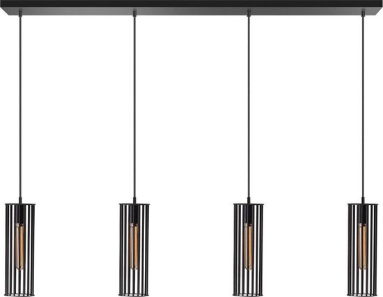 ETH Hanglamp Birdy balk 120cm / Zwart | bol