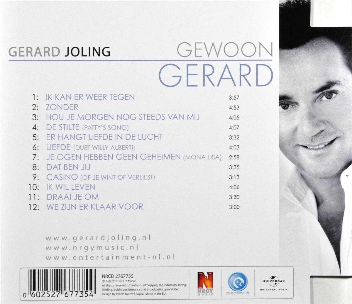 Gewoon Gerard, Gerard Joling | CD (album) | Muziek | bol.com