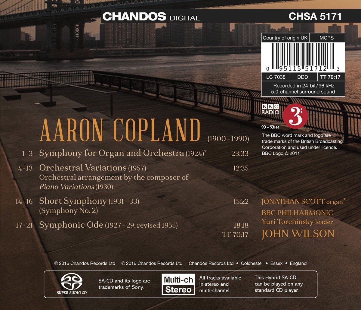 BBC Philharmonic Orchestra, John Wilson - Copland: Orchestral Works Vol. 2 (Super... | bol.com