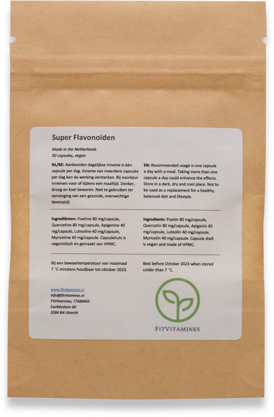Super Flavonoïden | Hoge concentratie Antioxidanten | Apigenine ...
