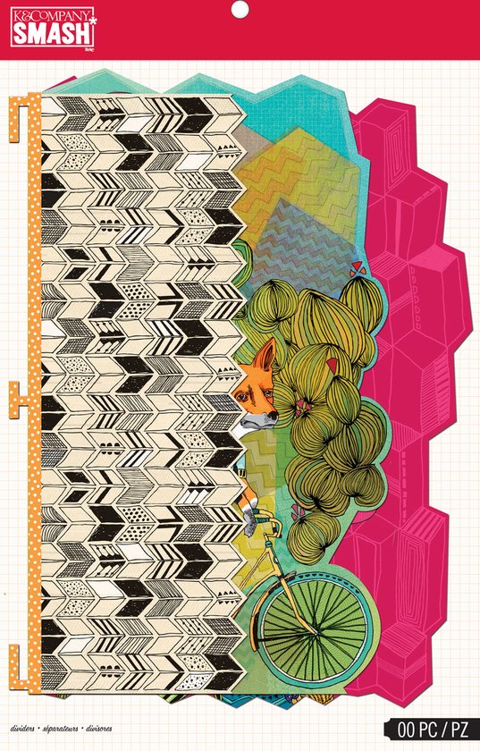 K&Company smash animal divider tabs | bol.com