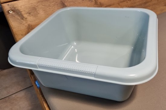 Afwasbak vierkant 32x32cm in licht groen | bol.com