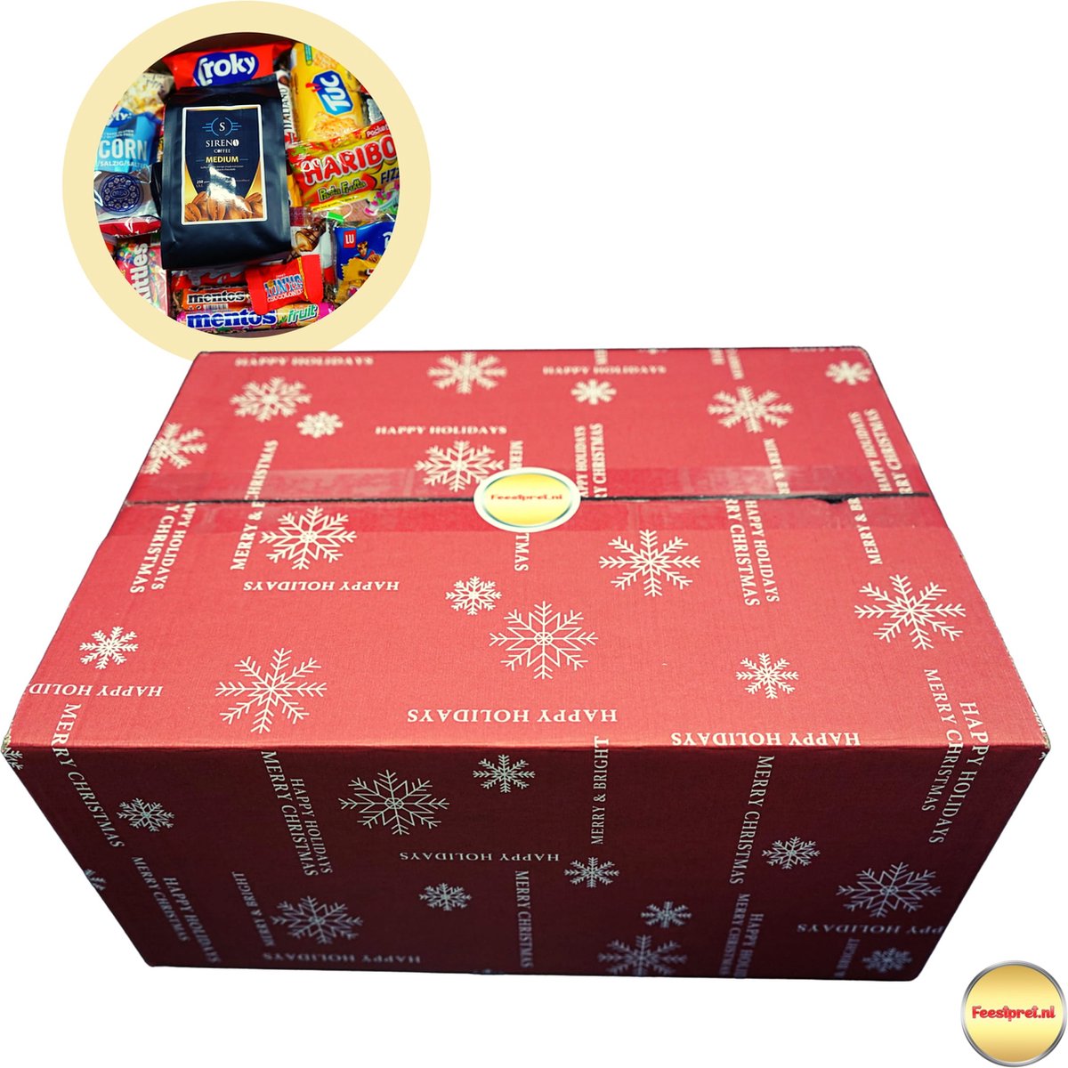 Feestpret Good Times & Coffee Feestpakket – Kerstpakket – Koffie ...