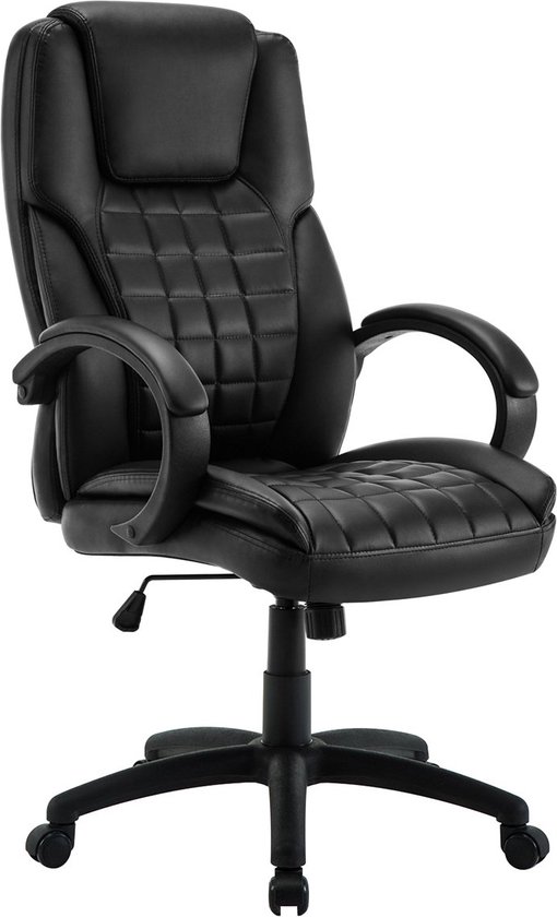 MILO OFFICE™ Basso M4 Bureaustoel - Ergonomische Bureaustoel - Zwart ...
