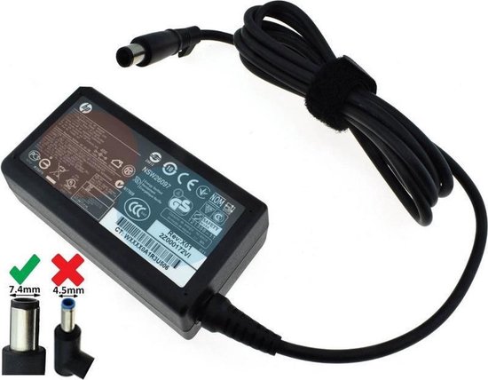 HP adapter big pin 45W 19,5V/2,31A (7,4mm x 5,0mm) | bol