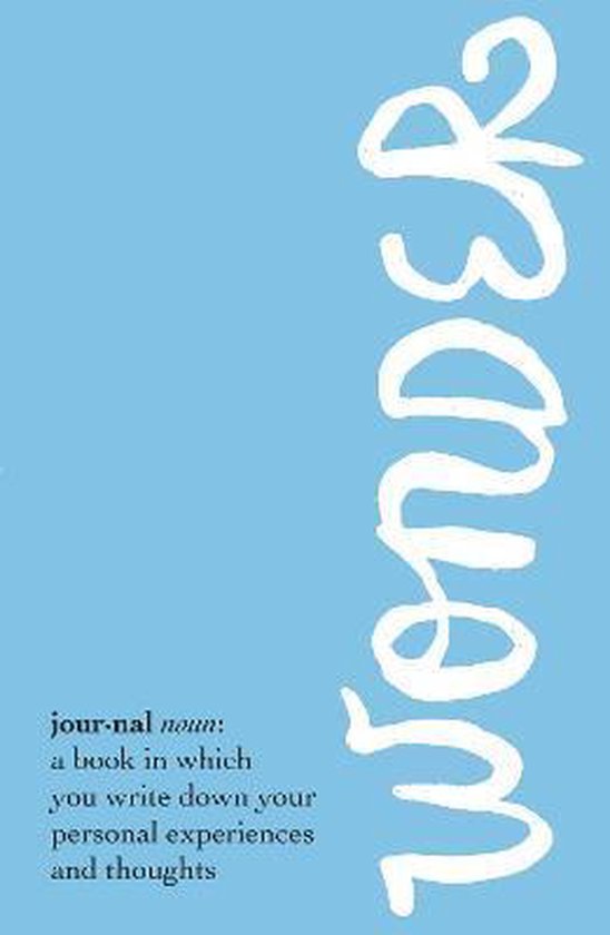 Wonder Journal | 9780552574747 | R. J. Palacio | Boeken | bol.com