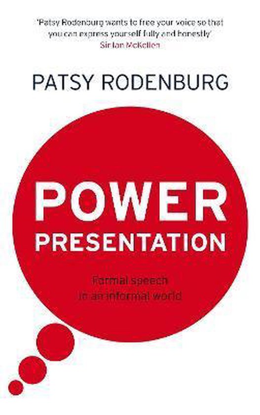 Power Presentation | 9780718154110 | Patsy Rodenburg | Boeken | bol.com