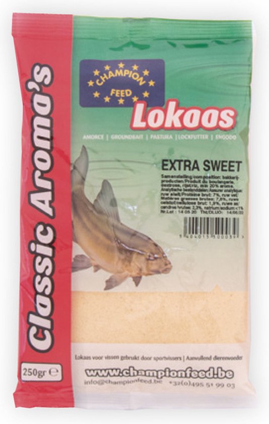 Champion Feed Extra Sweet 250gr | bol