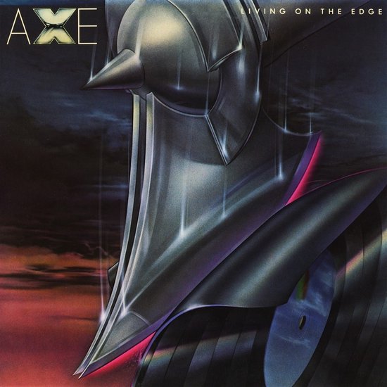 Axe - Living On The Edge (LP) (Limited Edition) (Coloured Vinyl), Axe ...