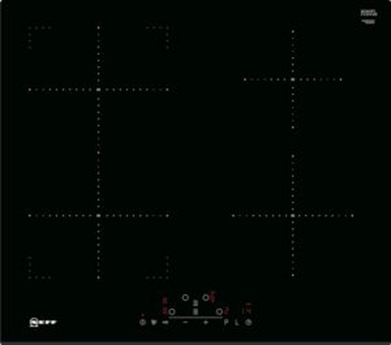 Neff T46FD53X2 kookplaat Zwart Ingebouwd 60 cm Inductiekookplaat zones ...