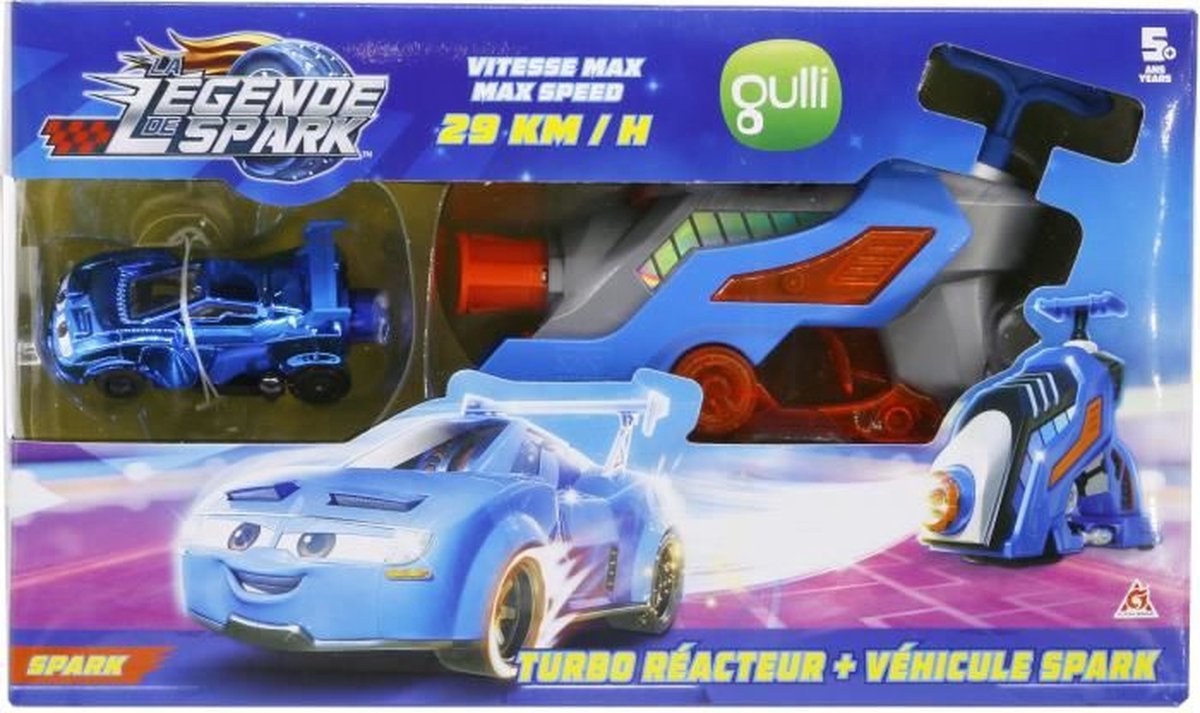 DE LEGENDE VAN SPARK - Turbo Reactor Launcher + Spark Vehicle - Super ...