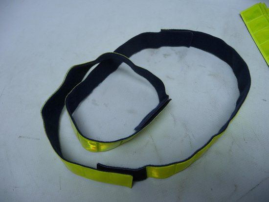Reflectie ww jogging band geel ds a 2 | bol.com