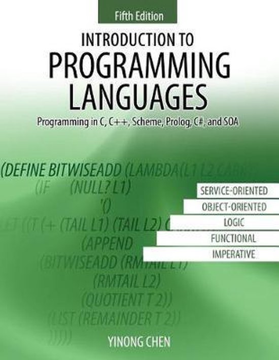 Introduction to Programming Languages | 9781524931407 | Yinong Chen ...