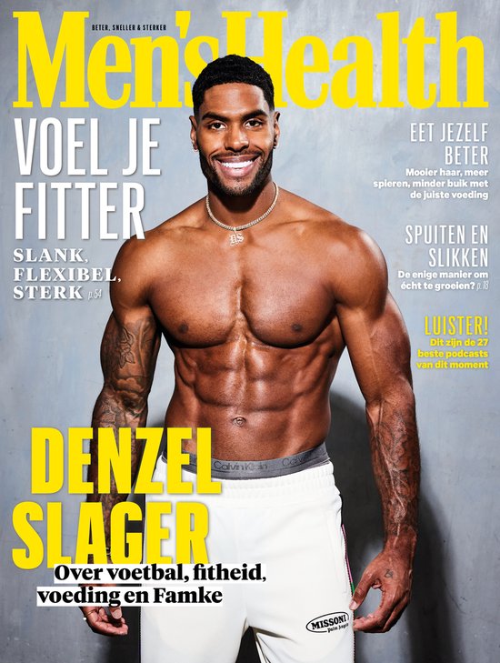 Men's Health editie 10 2021 - tijdschrift - Denzel Slager | bol
