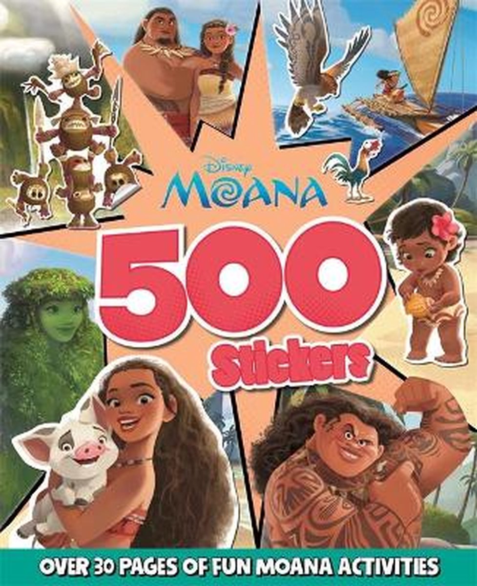 Disney Moana: 500 Stickers, Igloo Books | 9781789059052 | Boeken | bol