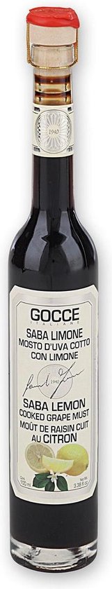 Gocce Saba Balsamico Azijn Citroen Dressing 100 ml | bol.com