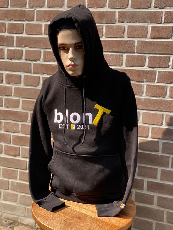 blonT-Hoodie-100% Katoen- zwart- maat S | bol.com