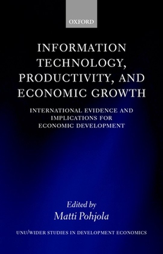 Information Technology, Productivity, and Economic Growth ...