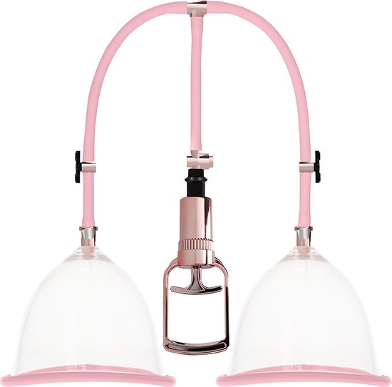 Shots - Pumped Borstpompset pink | bol.com