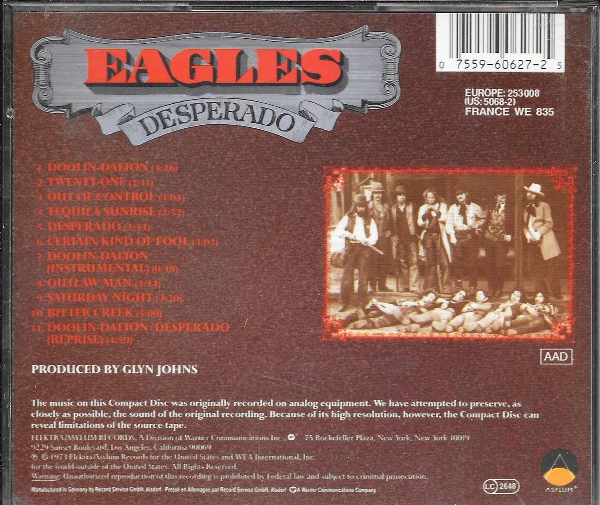 Desperado, Eagles | CD (album) | Muziek | bol