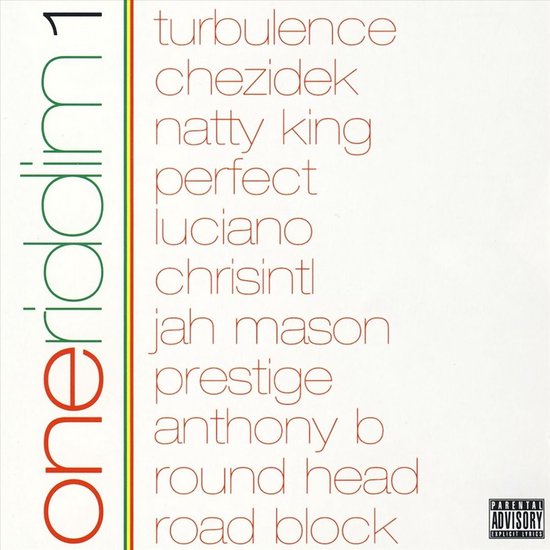 Various Artists - One Riddim 1 (CD), various artists | Muziek | bol