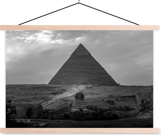 Posterhanger incl. Poster - Schoolplaat - De grote Sfinx van Giza voor ...