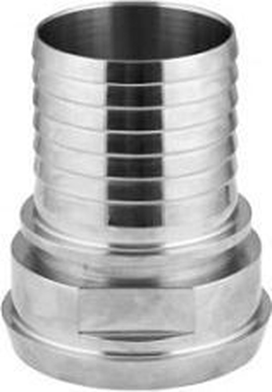 Melkkoppeling - Zuivelkoppeling - DIN 11851 - Slangpuntstuk - DN25 x 25mm - RVS 316 | bol