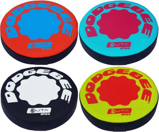Dodgebee | Trefbal | Oefen Frisbee 27 cm Zwart / Wit | bol.com