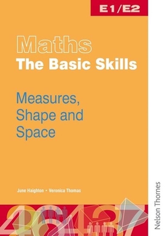 Maths the Basic Skills Measures, Shape & Space Worksheet Pack E1/E2 ...