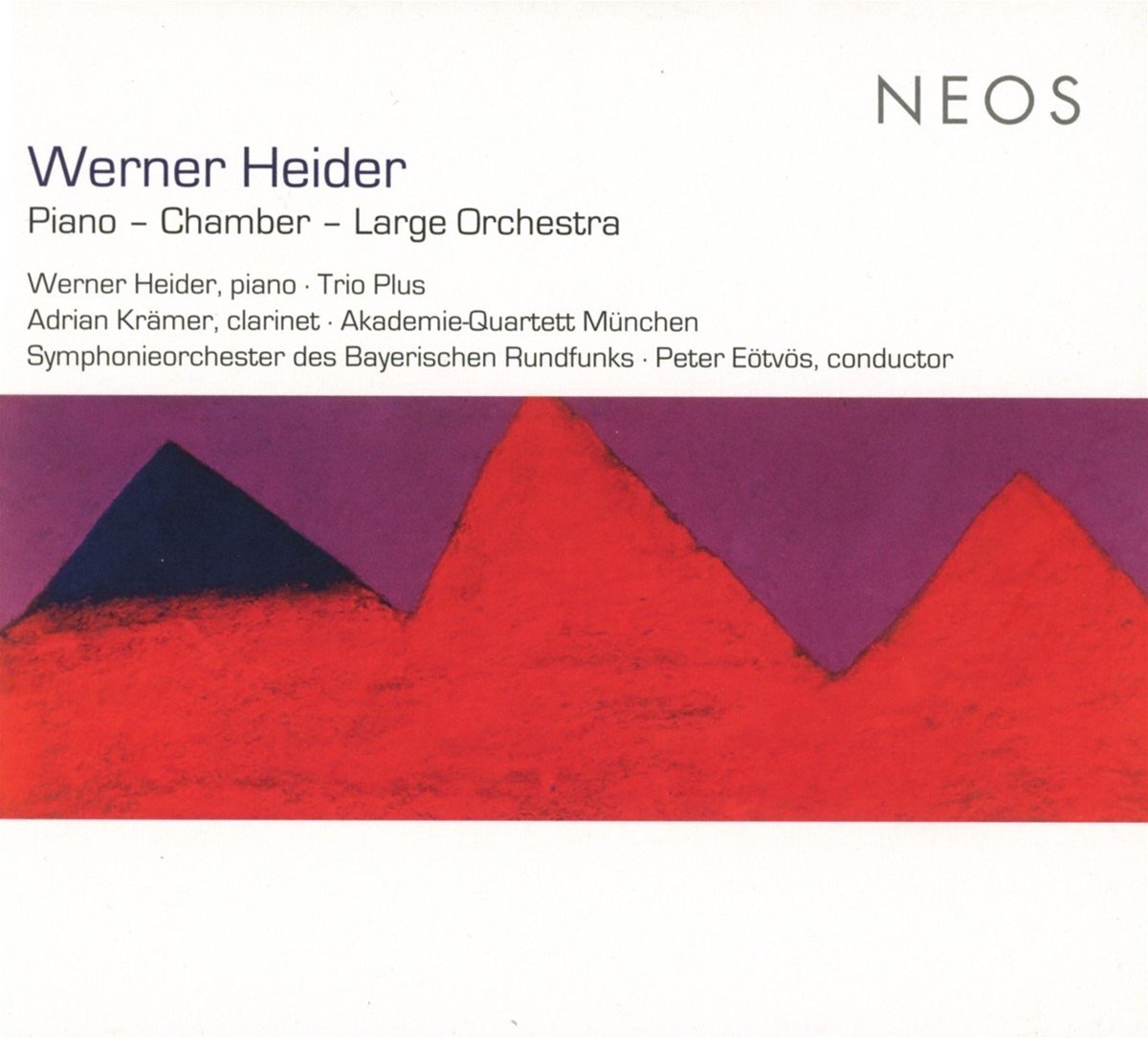 Werner Heider, Trio Plus, Symphonieorchester Des Bayerischen Rundfunks ...