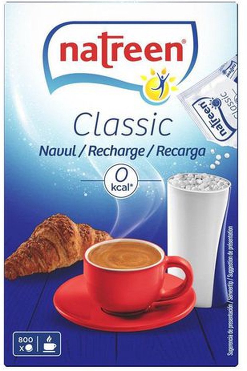 Zoetjes Natreen navulling 800 stuks | bol.com