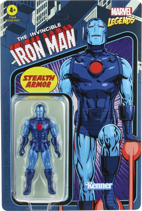 Stealth Iron Man (The Invicible Iron Man) Marvel Legends Retro ...