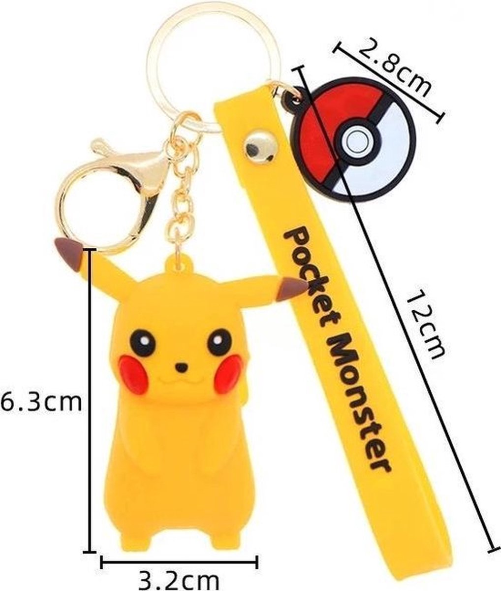 Pokemon Pikachu Knuffel Sleutelhanger-Sleutelhangers voor kinderen ...