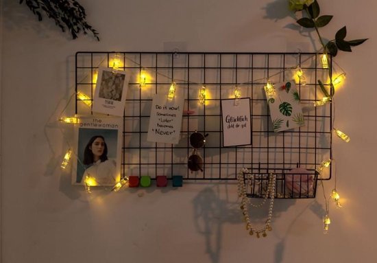 Flink20 Wandrek Industrieel | Metaal | Zwart | Fotorek | Wanddecoratie ...