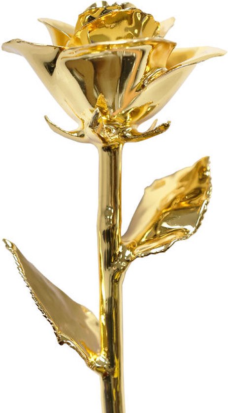 Livinggold® exclusieve echte rozen - Gouden roos - Gouden geschenkdoos ...