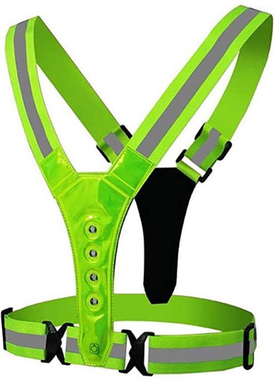 Noiller Reflecterend vest - Reflecterend hesje - Veiligheidsvest - Led ...