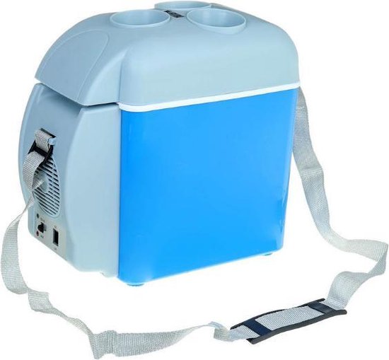 Dakta® Auto Koelkast | Draagbare Koelkast | Elektrische Koelbox | 7.5L | Blauw | ABS | bol