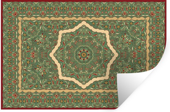 Muurstickers - Sticker Folie - Perzisch Tapijt - Vloerkleed - Mandala ...