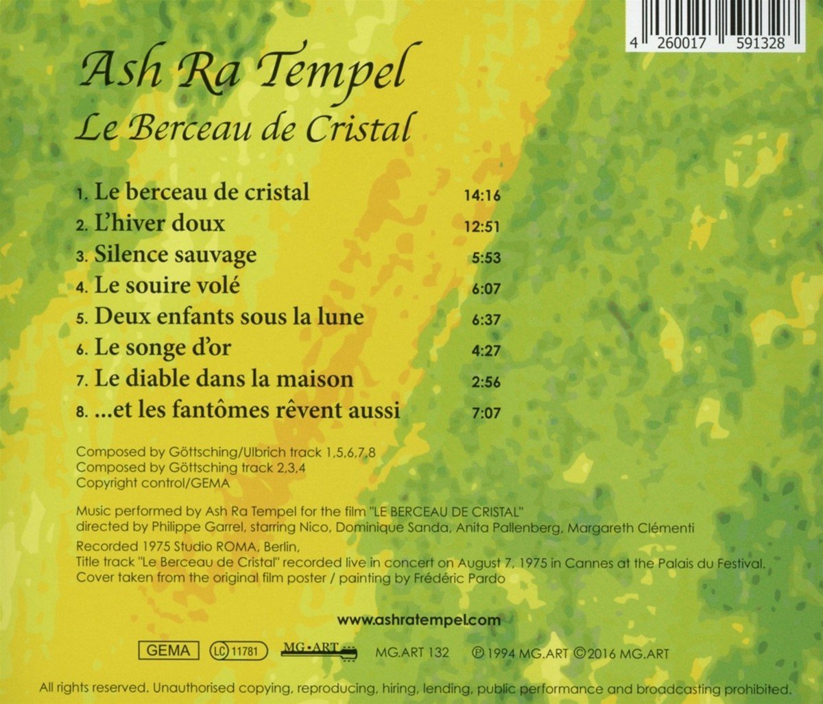 Ash Ra Tempel - Le Berceau De Cristal (CD), Ash Ra Tempel | CD (album ...