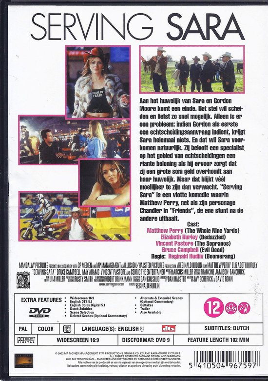 Serving Sara (Dvd), Derek Southers | Dvd's | bol
