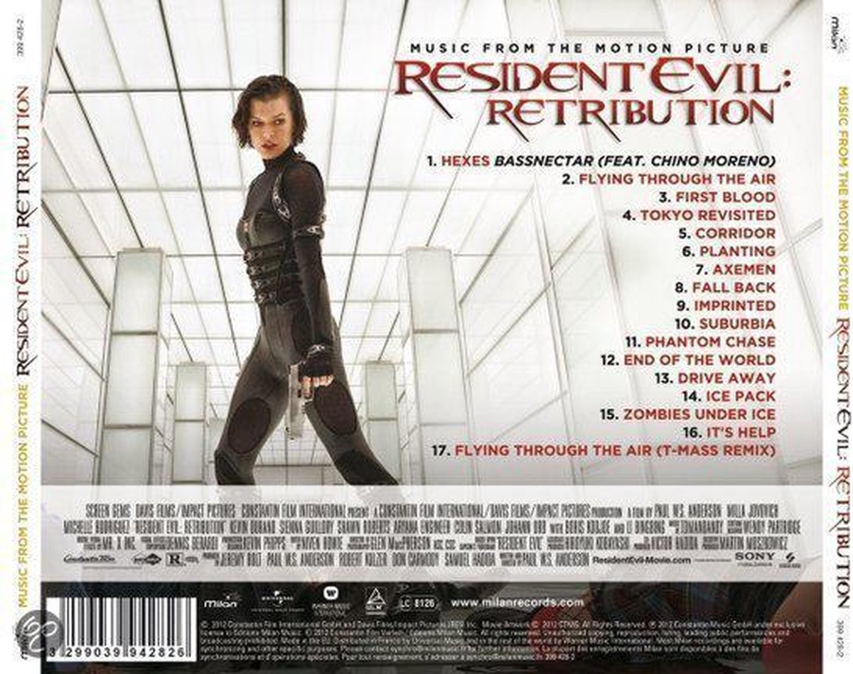 Resident Evil: Retribution, Tomandandy | CD (album) | Muziek | bol