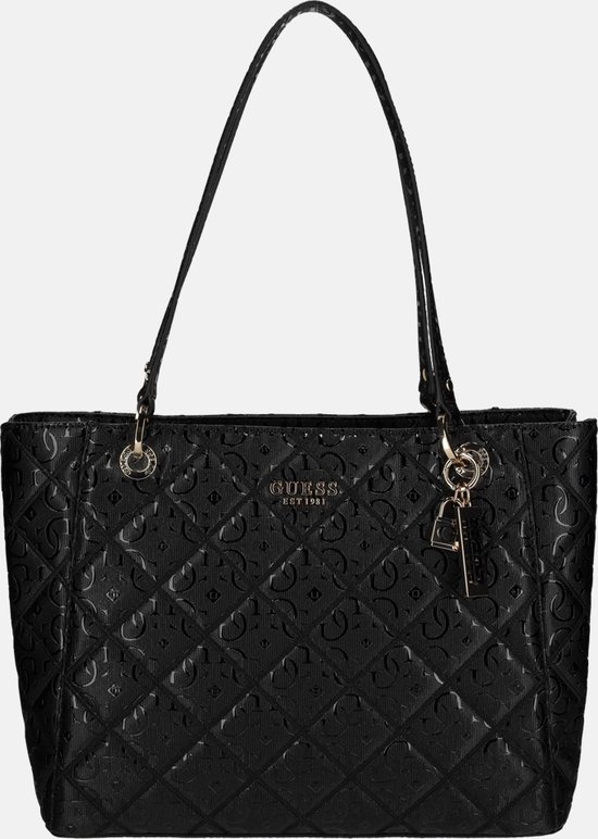 Guess Caddie Noel Tote Dames Handtas - Zwart | bol.com Guess Caddie Noel Tote Dames Handtas - Zwart | bol.com