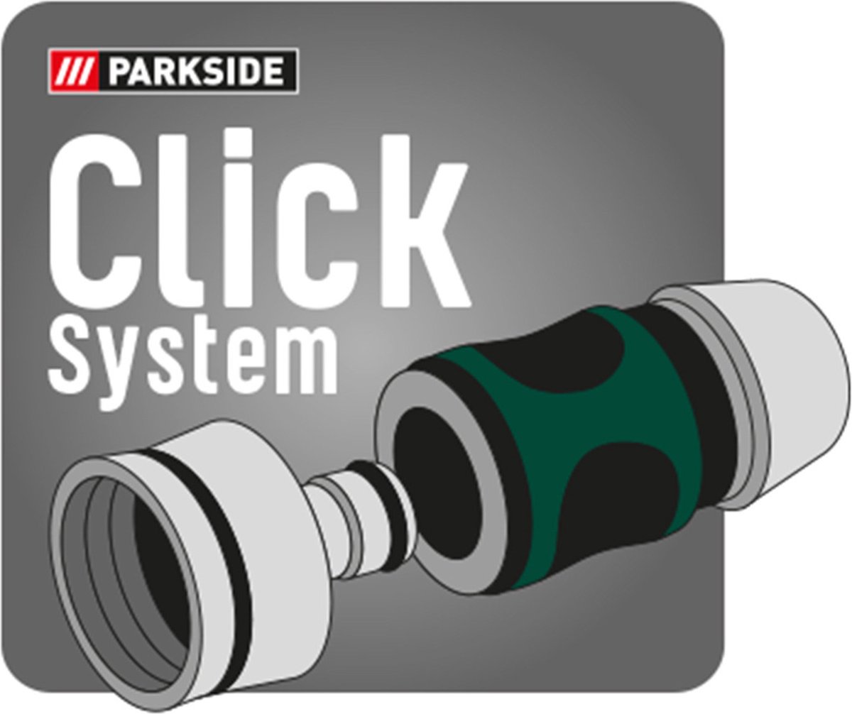 Parkside Watermeter met click systeem | bol.com
