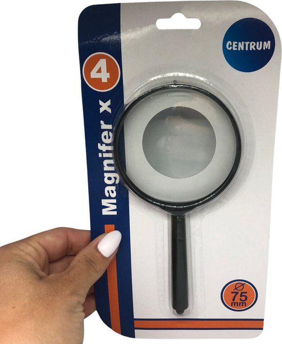 Loep vergrootglas 4x zoom Kind krant lezen insecten bekijken vergoten ...