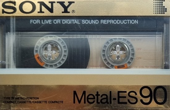 Sony Metal ES 90 Minuten Cassettebandje type IV | bol